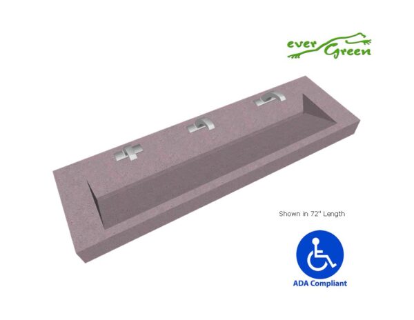 Bevelled Back Edge Ramp Trough – Aggawa