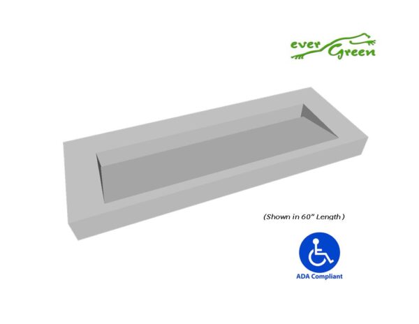 Slim Profile Ramp Trough with Channel Drain – Aggawa